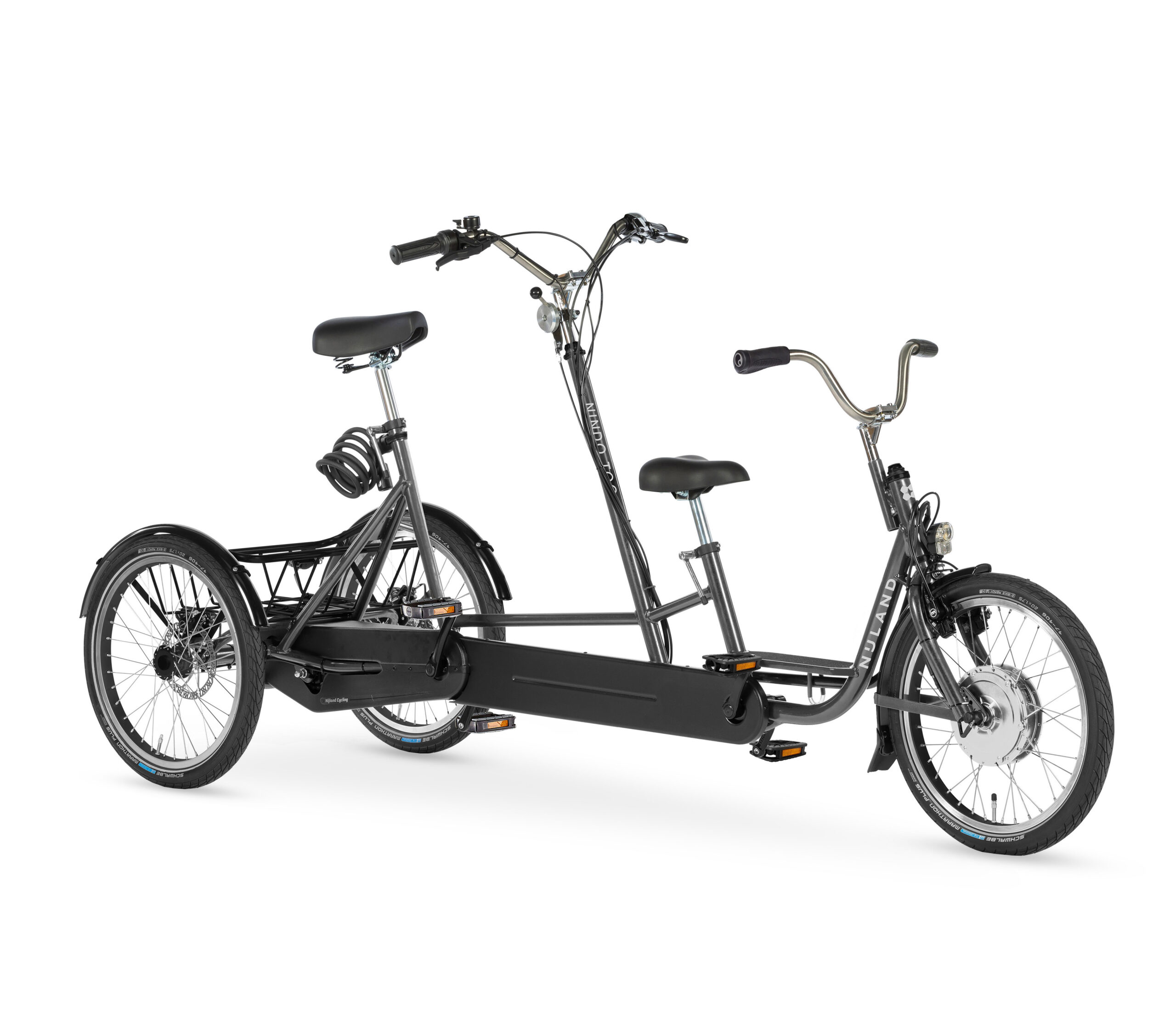 Nindo Too - comfortable tricycle tandem for adult and child